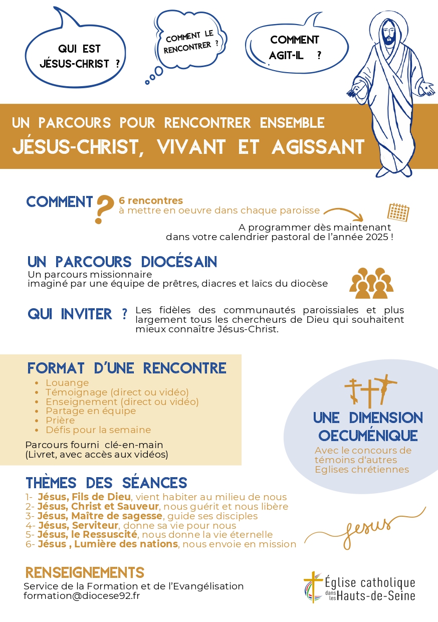 PARCOURS DE CARÊME : Parcours diocésain Jésus-Christ, Vrai Dieu et Vrai ...